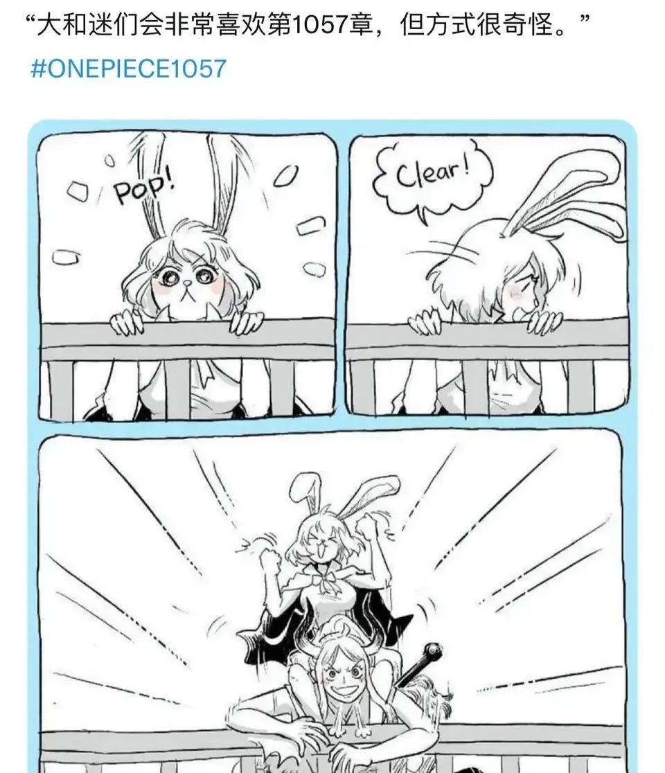 One Piece Chapter 1057 Information: Rabbit and Yamato get on the ship ...