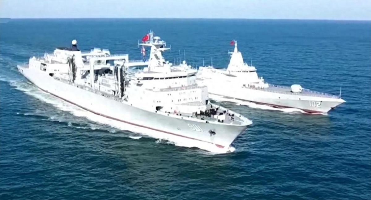 The latest batch of 055 ships of the People's Liberation Army has ...