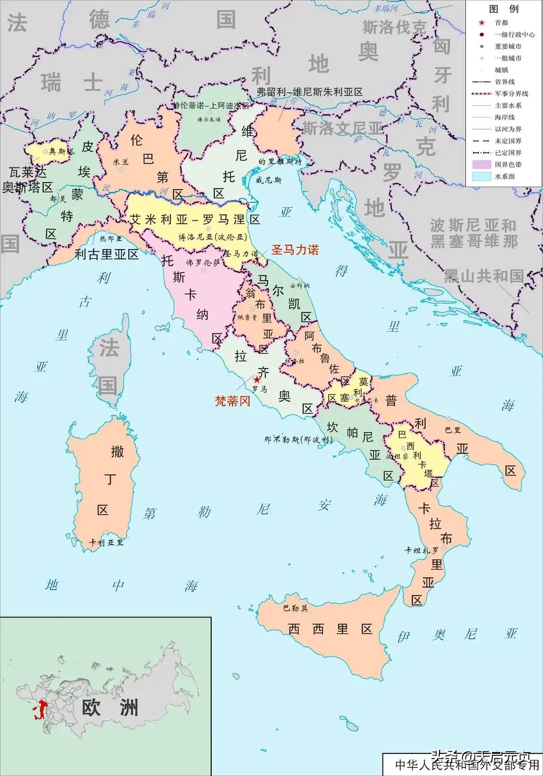 Was the unification of Italy in the 19th century "picked up"?In fact ...