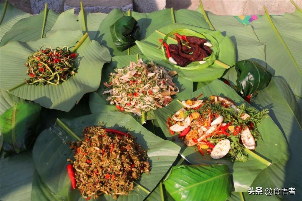 Yunnan Food Culture——Jingpo Green Leaf Feast, Wild and Simple Primitive ...