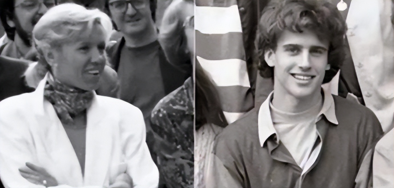 How affectionate is Macron?Restored the photo of 69-year-old Brigitte ...