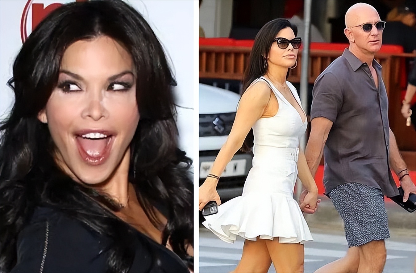 Bezos attended a high-profile show, and his 53-year-old fiancée wore a ...