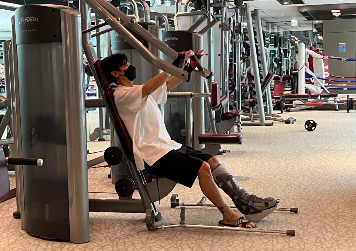 Self-discipline is terrible! Zhang Jin was discharged from the hospital ...