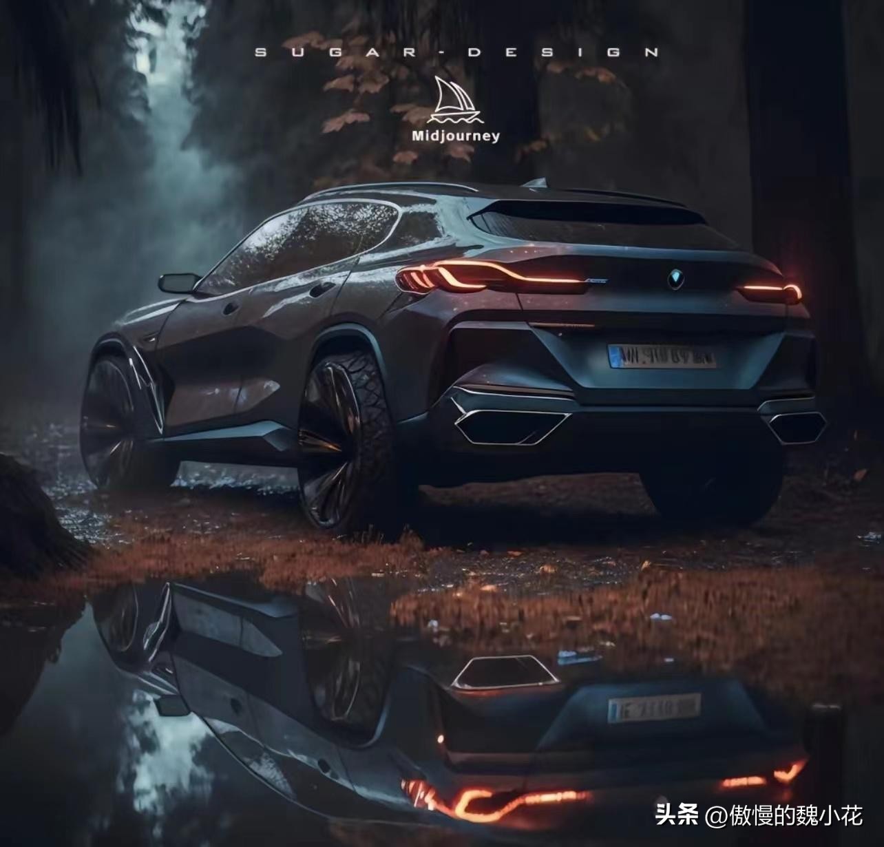 2023 "BMW X8" multiple exposure! Beautiful ceiling, equipped with ancestral 4.4T engine - iMedia