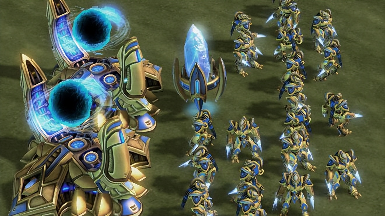 The strongest arm of the protoss in "StarCraft" is actually not an ...