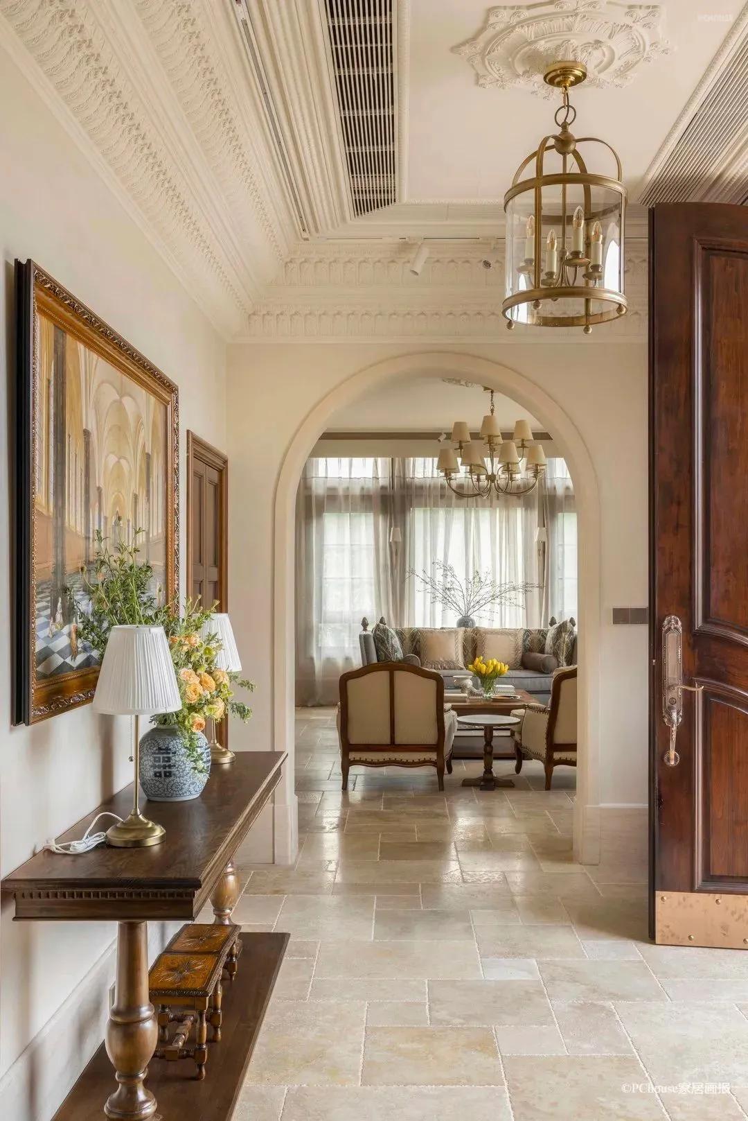 436㎡ French retro style, as if walking into an elegant and nostalgic ...