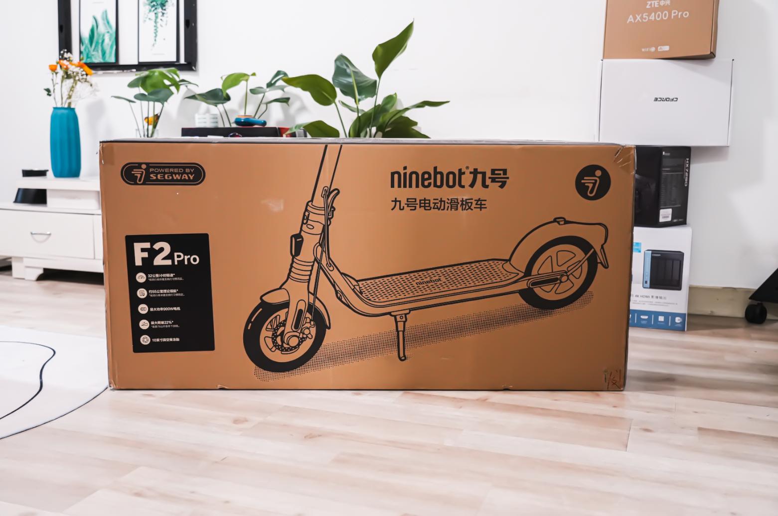 Hands-on with Ninebot F2 Pro electric scooter, stacked with black ...