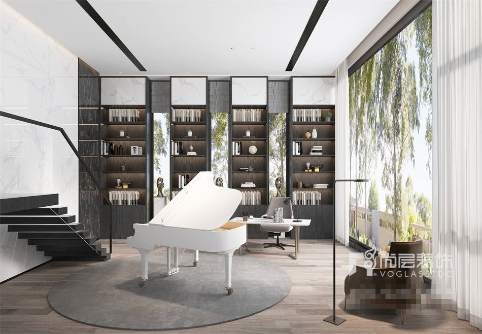 The 580-square-meter modern mansion - iNEWS
