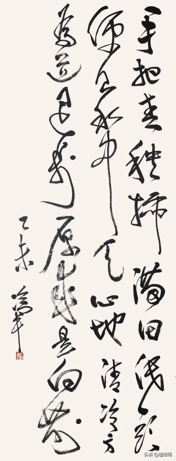 "Photo-copying" realistic painter Leng Jun's cursive script is amazing ...