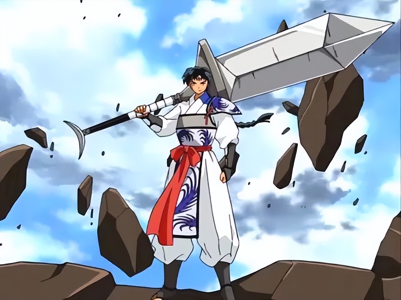 Childhood anime Inuyasha: The strongest weapon list, iron broken teeth ...