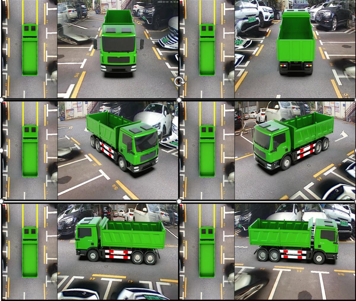 Blind Spot Solution for Large Vehicles - 360 Panoramic Surround View ...