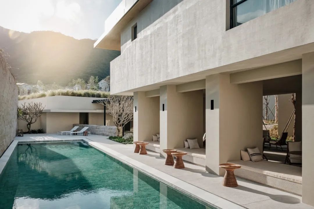 "New work" Wabi-sabi style homestay design, quiet and simple high-end ...