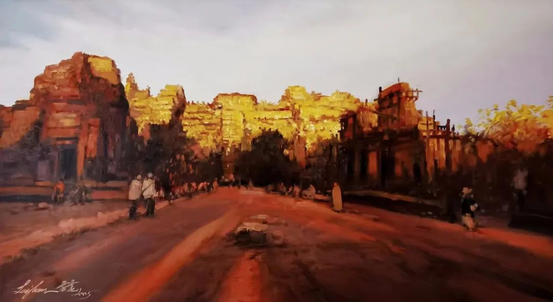 Impression of Shanghai - Lei Zhen Oil Painting Solo Exhibition - iNEWS