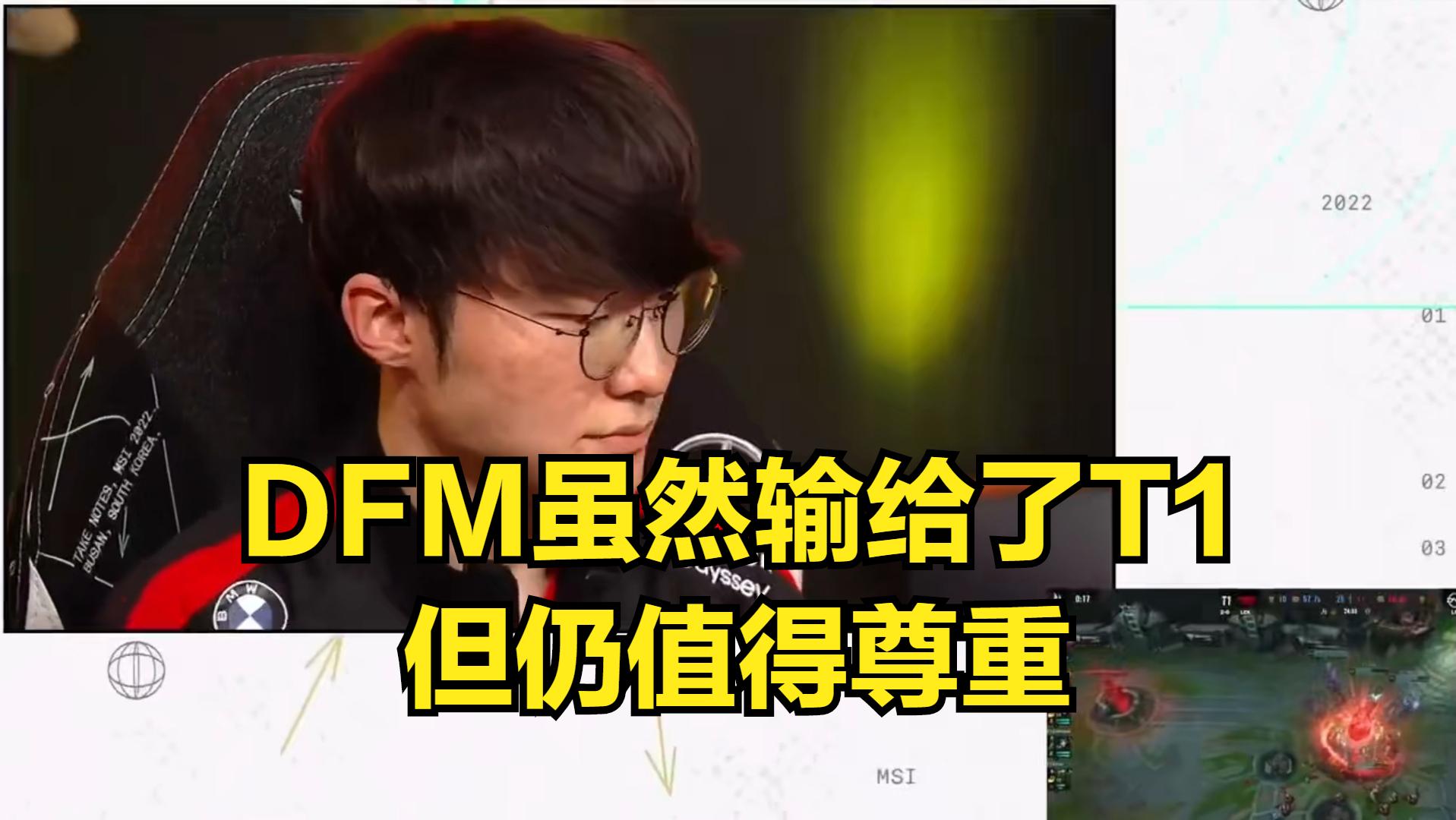 Yaharong: If you play to the maximum of your DFM ability, you can win ...