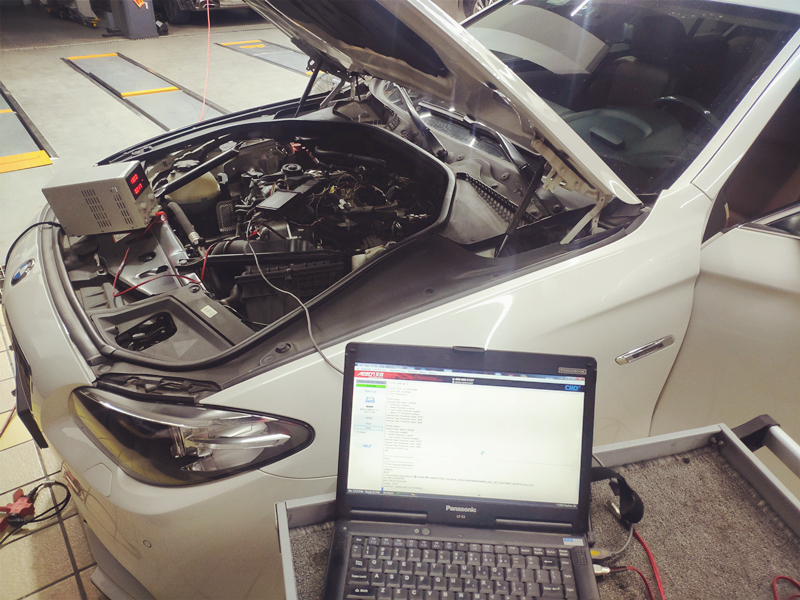 BMW 525i B48 Brush ECU Special Adjustment: Acceleration is light and ...