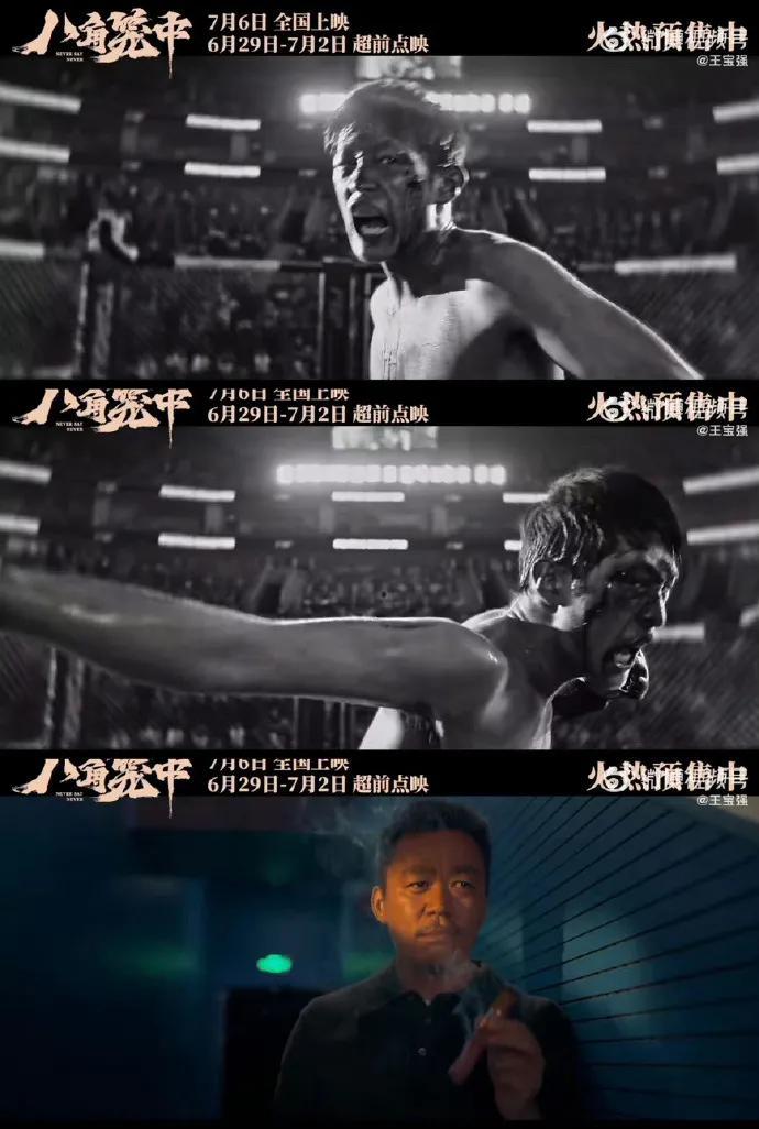 The box office of the movie "In the Octagonal Cage" directed by Wang ...