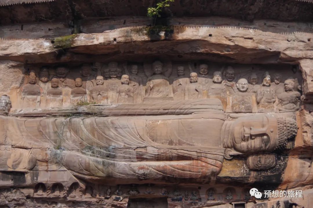 China's only reclining Sakyamuni Nirvana statue - Anyue Reclining ...