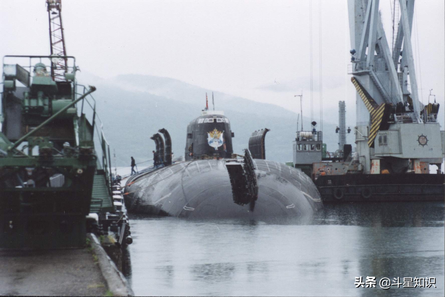 "Typhoon" class nuclear submarine, the Soviet Union tailored for the ...