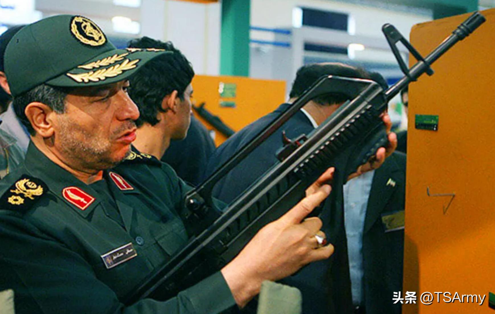 The Iranian-made KH2002 assault rifle is also somewhat related to the ...