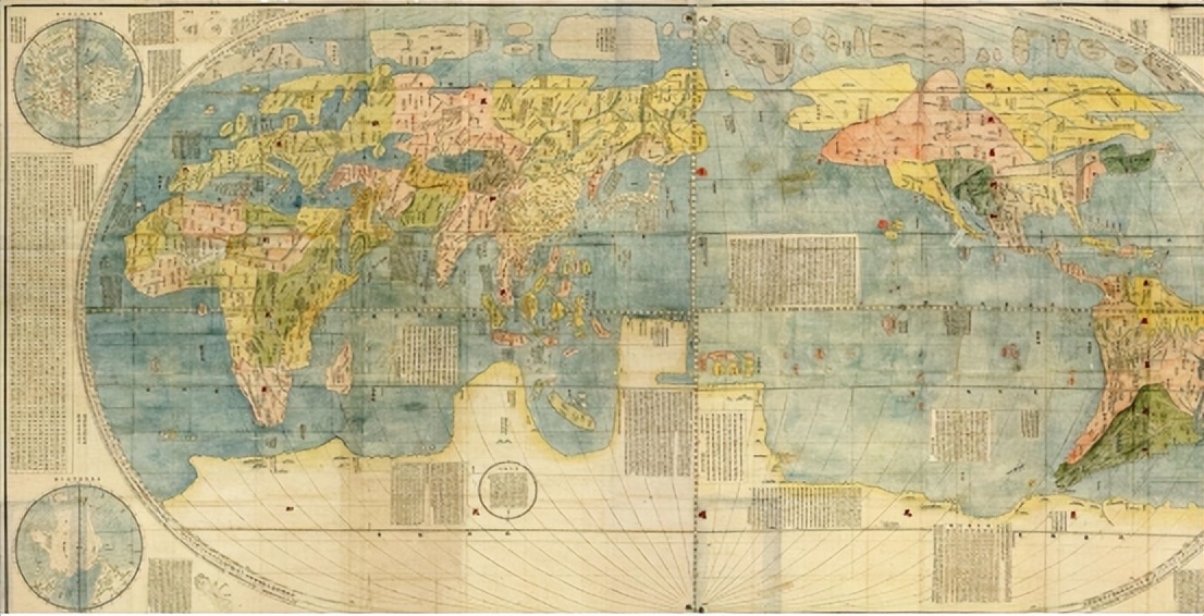 After reading the map of the world drawn by the people of the Ming Dynasty, I realized how ...