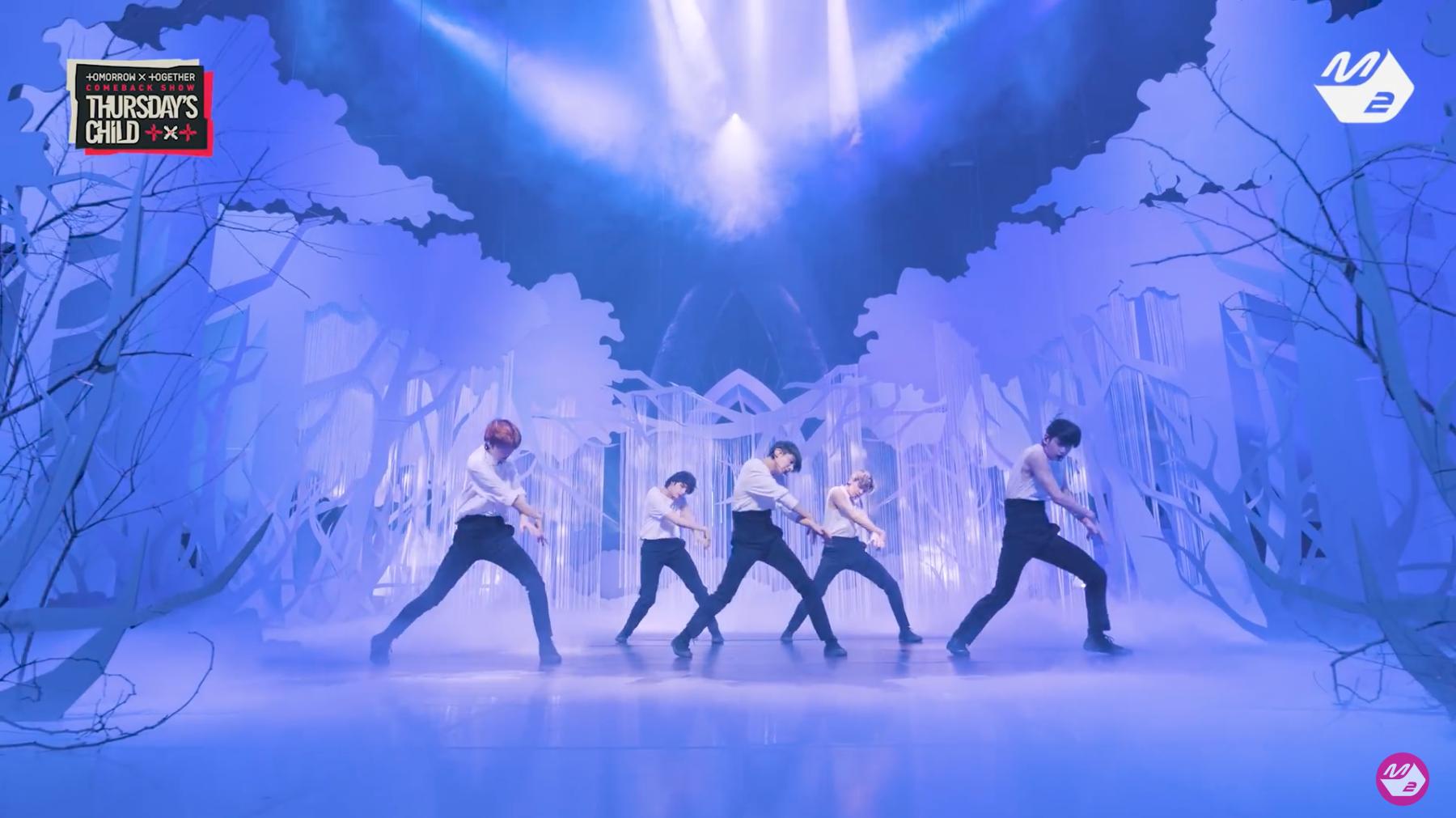 (Personal) Best Kpop boy group stage of the year TXT-Opening Sequence ...