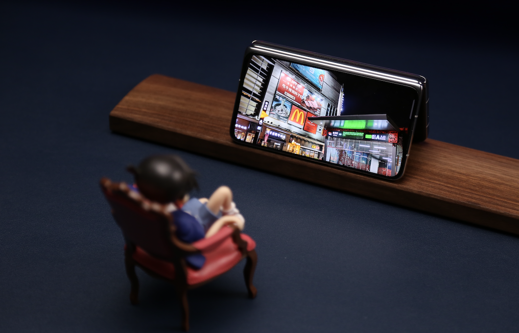 OPPO Find N can also set up a "tent"?Folding screen experience this ...