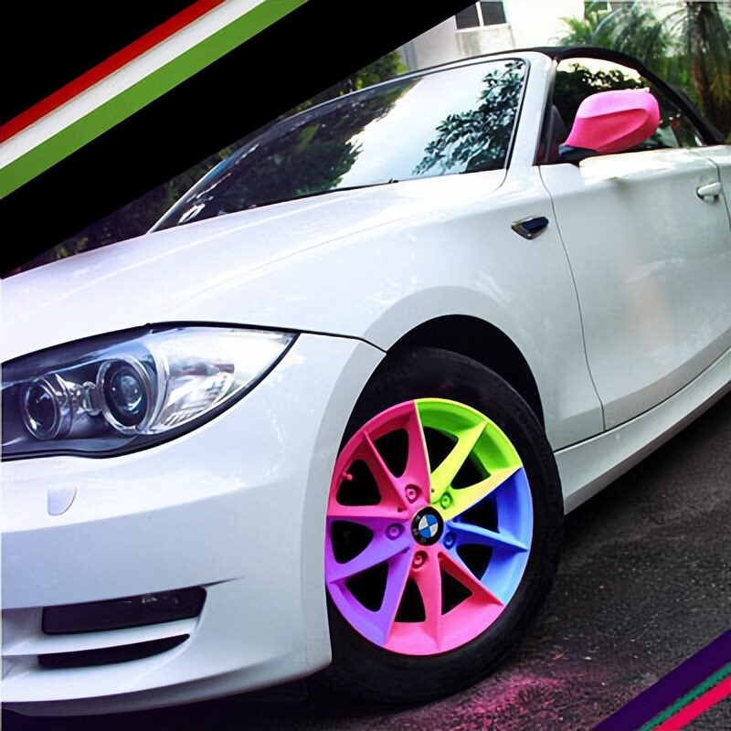 What color is the white car wheel change to look good? - iNEWS