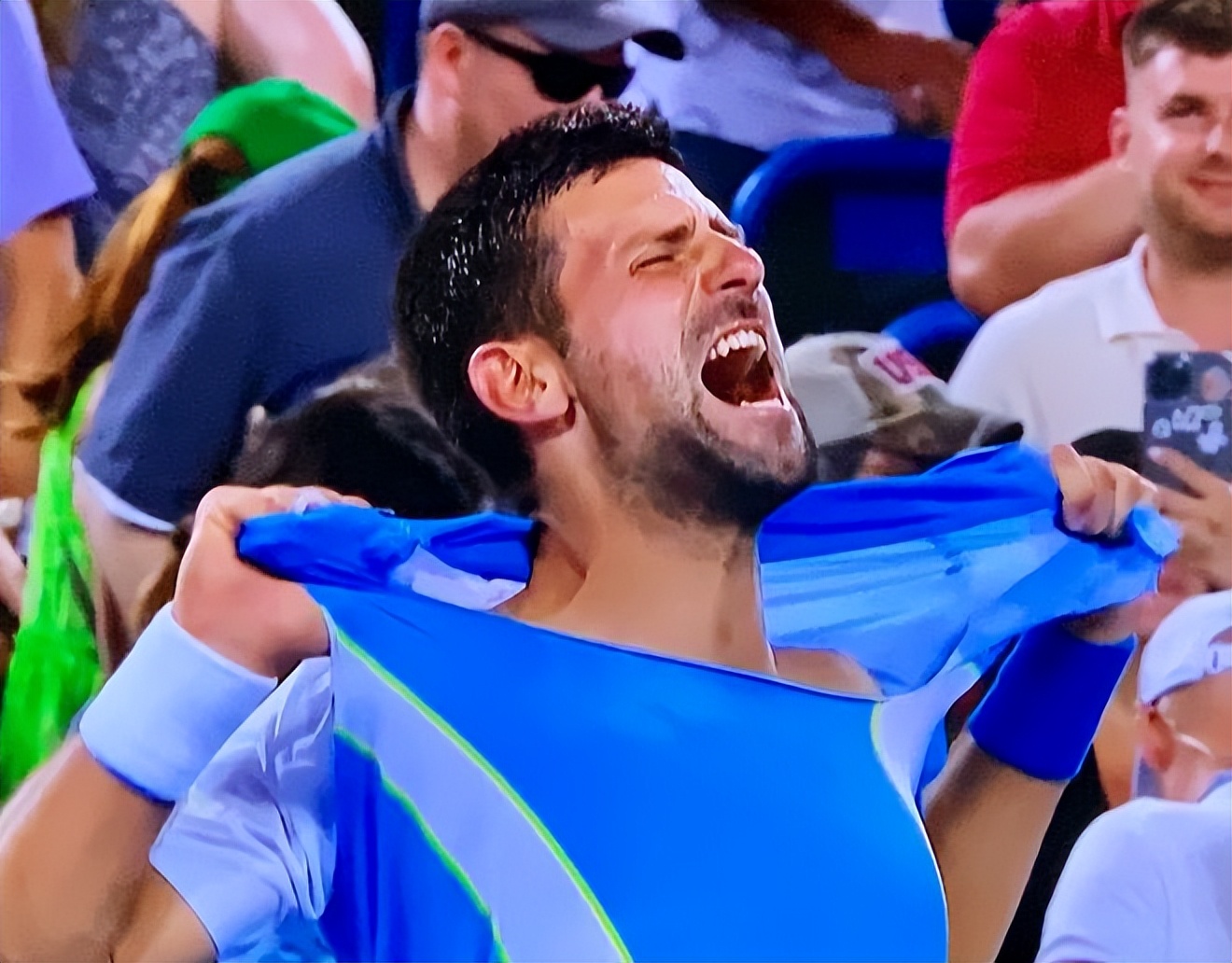 Falling down from exhaustion + tearing off clothes + revenge + 39 ...