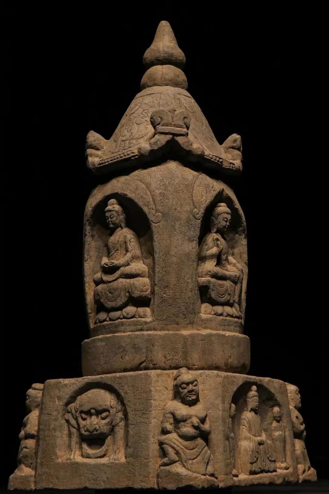 [Tang Yun. Four Sides Relic Pagoda] - iNEWS