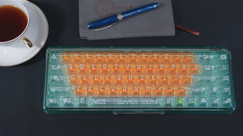 Looks good, feels smooth, looks like art-Lofree 1% vitality orange ...