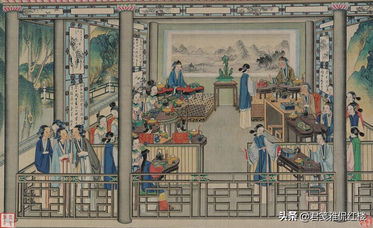 What kind of middle class is the Jia family?Mother Jia told Aunt Xue ...