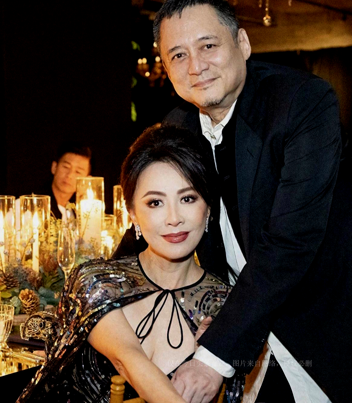 Li Ka-shing's confidant Zhou Kaixuan rarely attended the party, and his ...