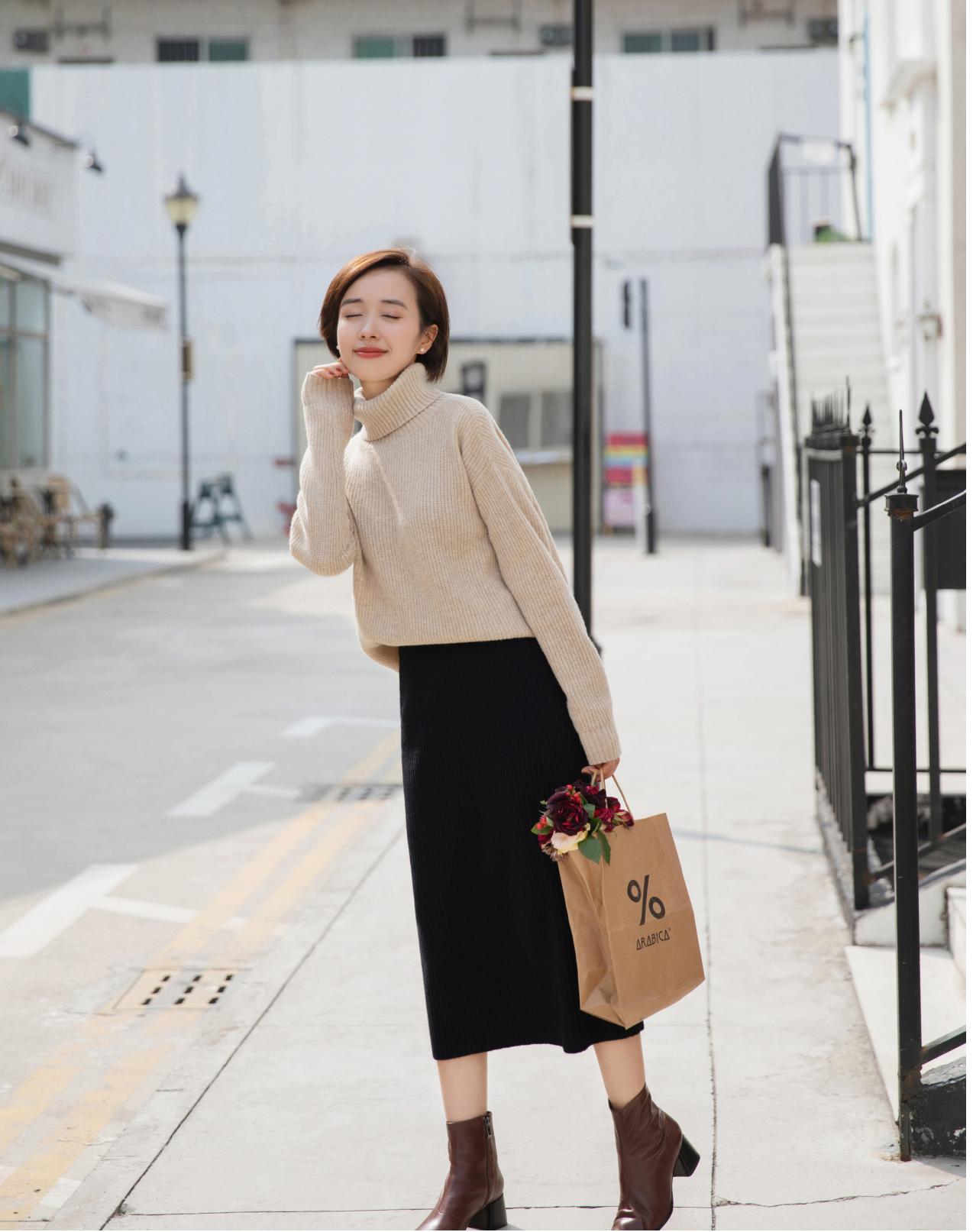 Softer than black, whiter than camel color, "oatmeal color" is hot this ...