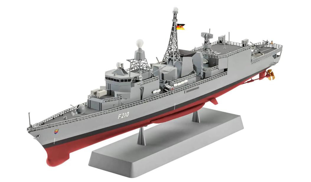 The new frigate has a displacement of 5,500 tons and carries 126 ...
