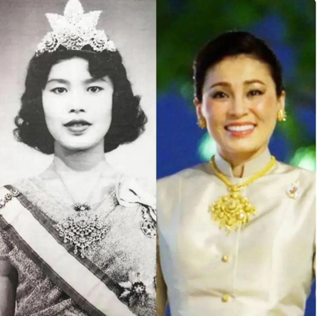 King's return!Suthida's fashionable tight-fitting suits are still in ...