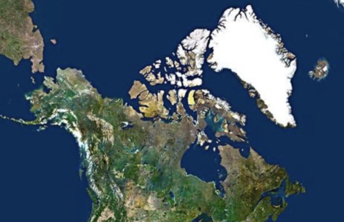 Satellite found "a new continent" with an area of more than 60,000 ...