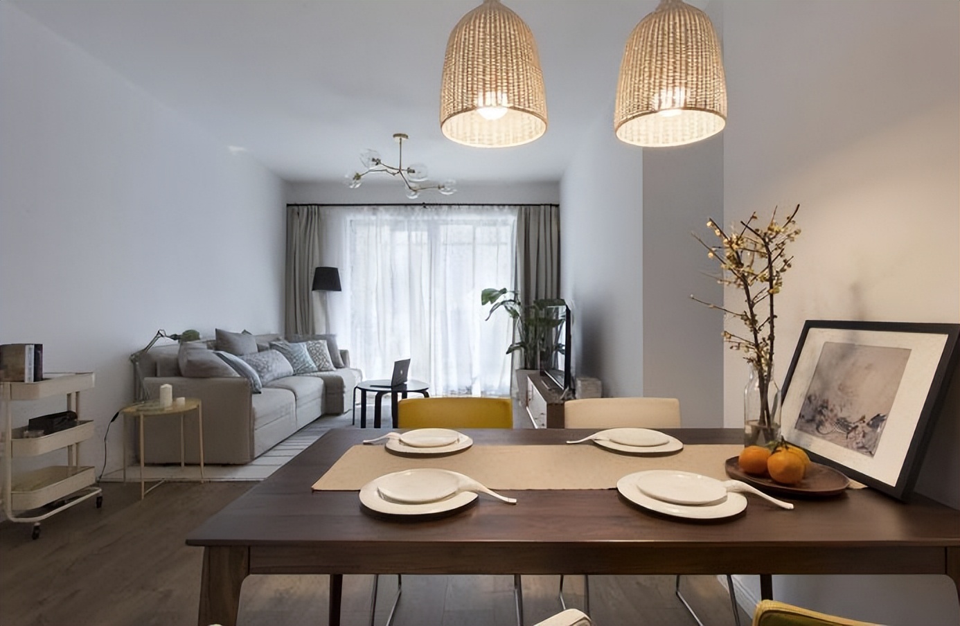 The 100-square-meter two-bedroom is simple, functional and close to ...