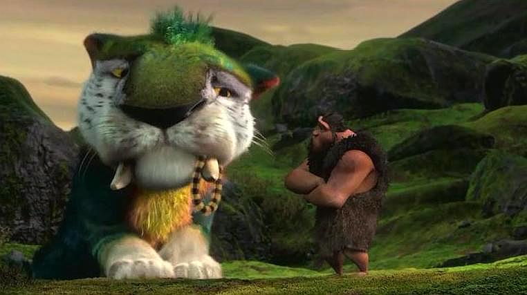 What is the narrative style of the animated movie "Crazy Primitives ...