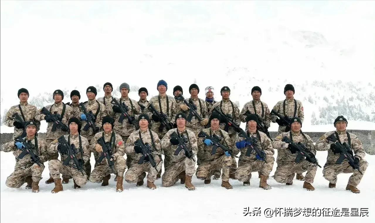 The distinctive equipment of the PLA teams in the European Mountain ...