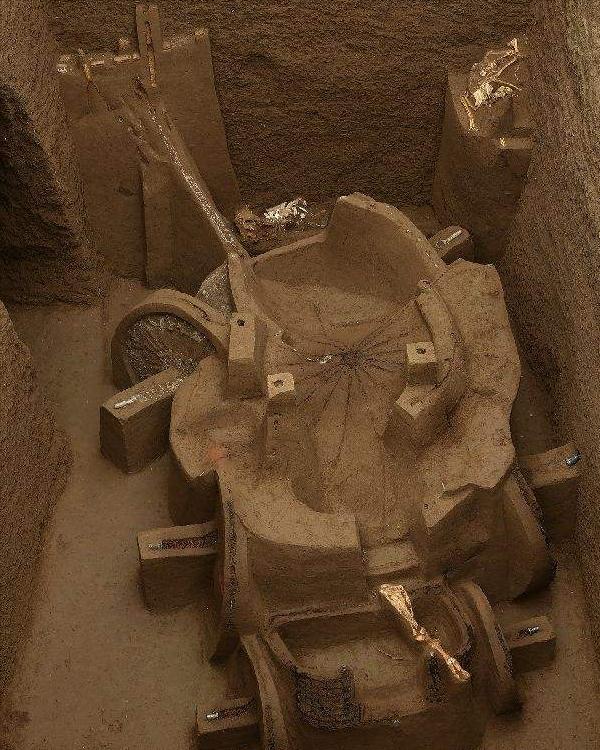 A thousand-year-old "luxury car" unearthed in Gansu, the wealth of ...