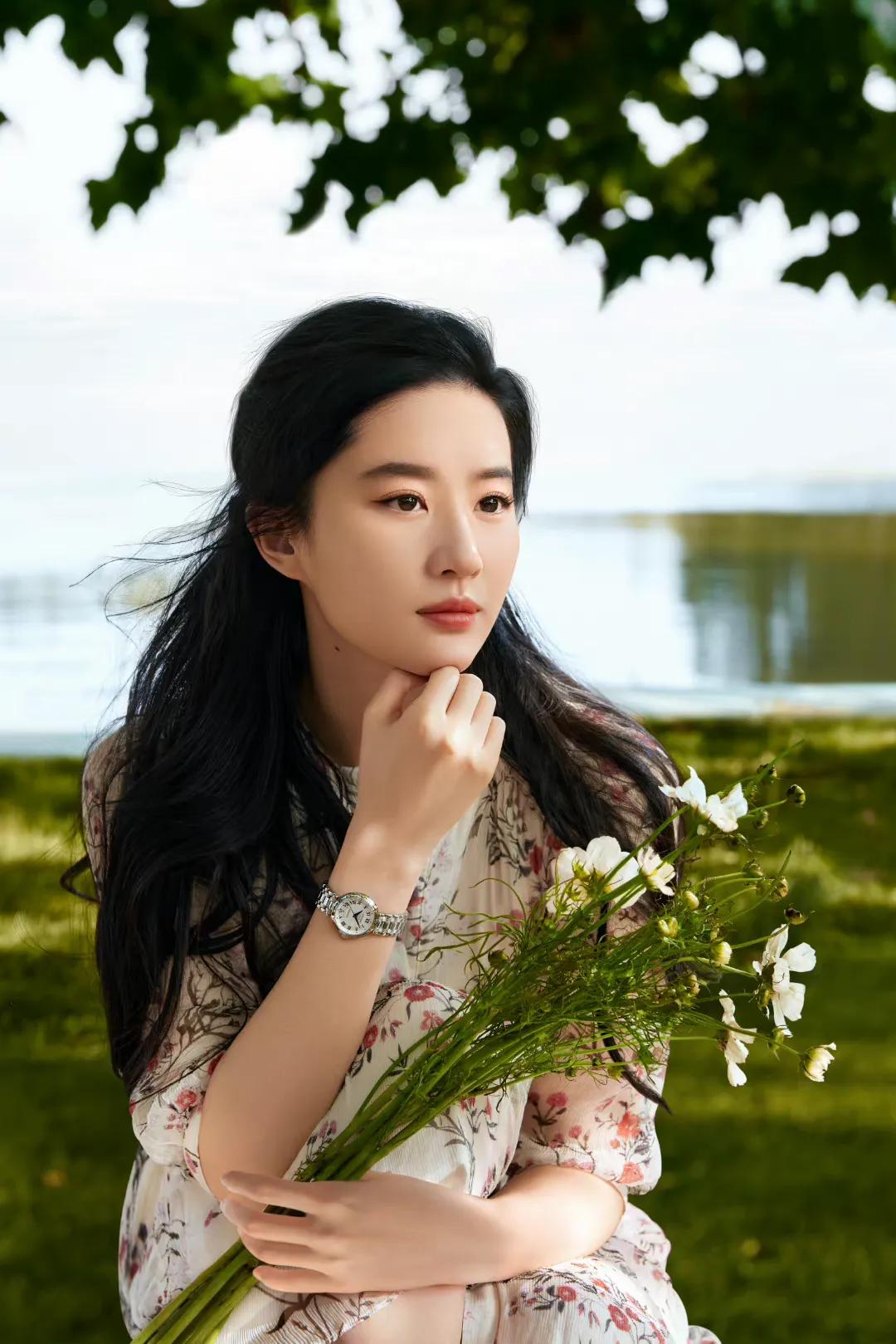 The most beautiful goddess, Liu Yifei, is pure and beautiful, gentle ...
