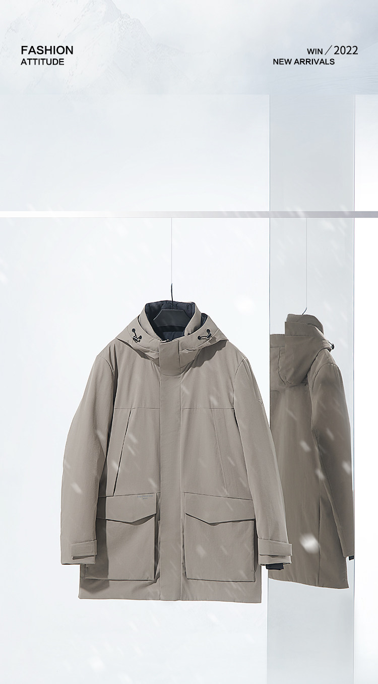 The Septwolves down jacket is renewed and upgraded to crush the cold ...