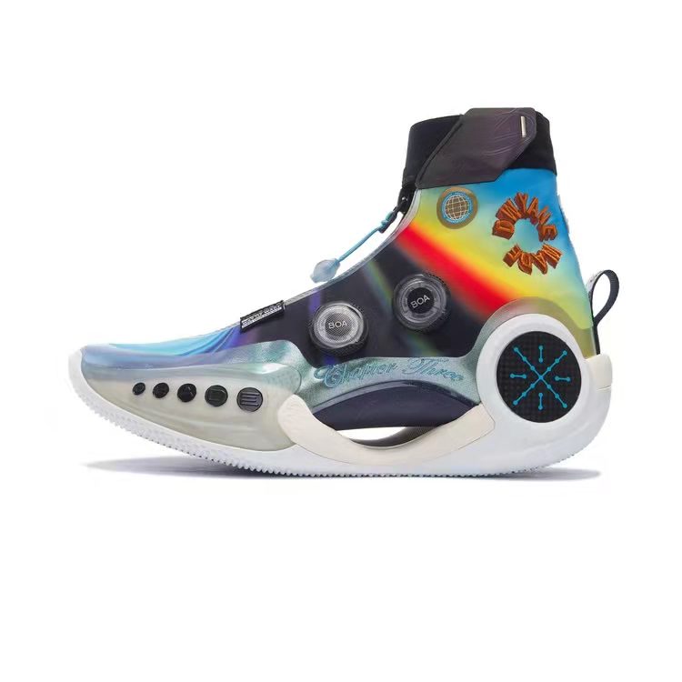 Li Ning Way of Wade 9 Unlimited Edition "Disco" color matching released ...