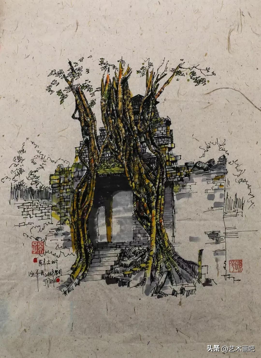Appreciation of the works of painter Sun Xiaoping - iMedia