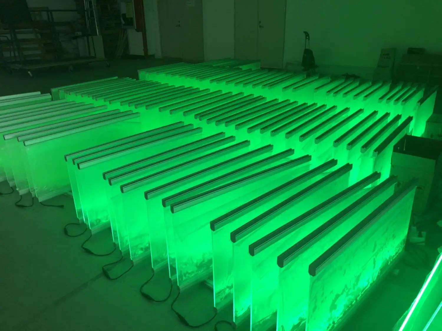 Ultra-white light-guiding glass application, the effect is super - iNEWS