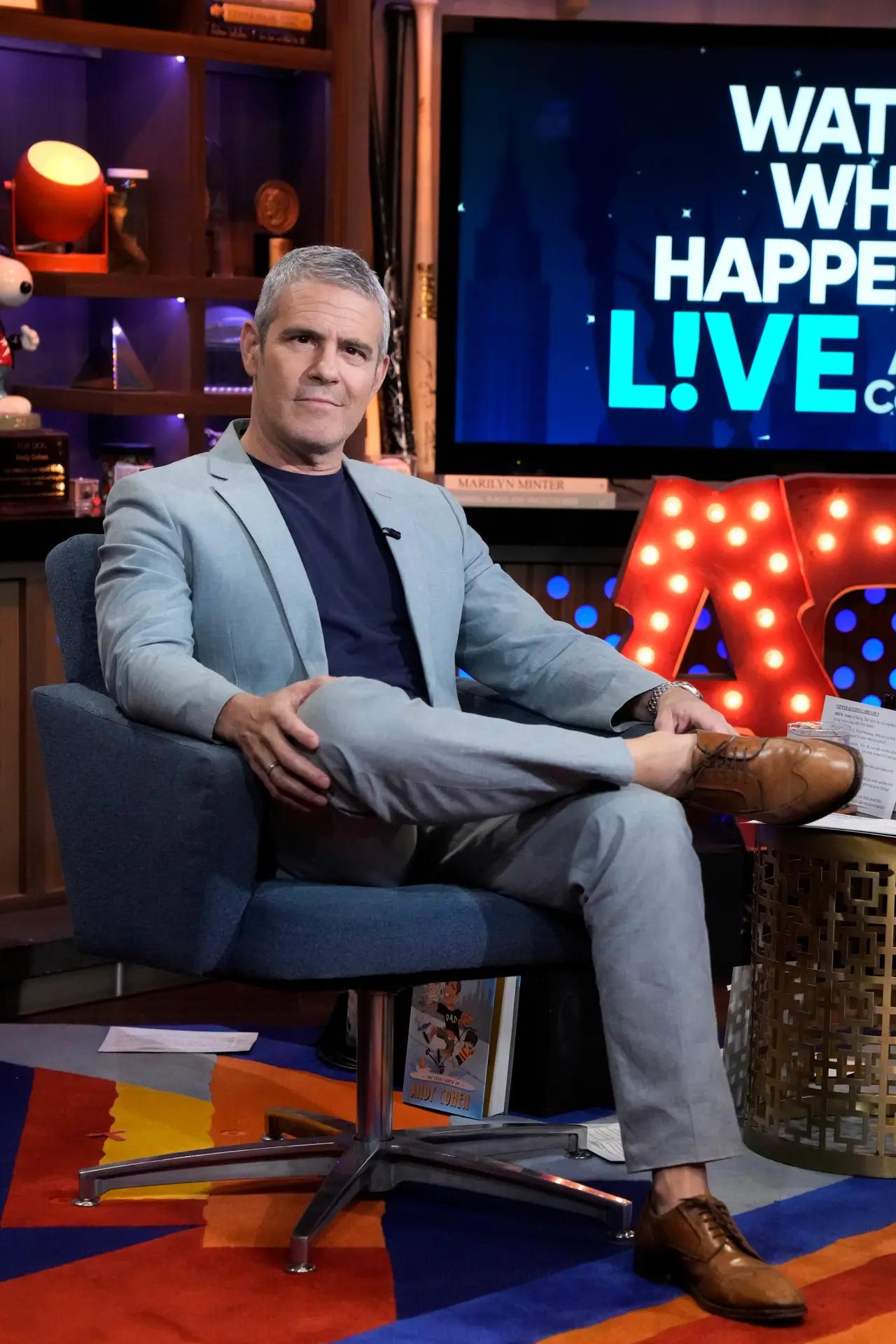 Andy Cohen 'hardened' after kissing big cousin Jennifer in 'WWHL' - iMedia