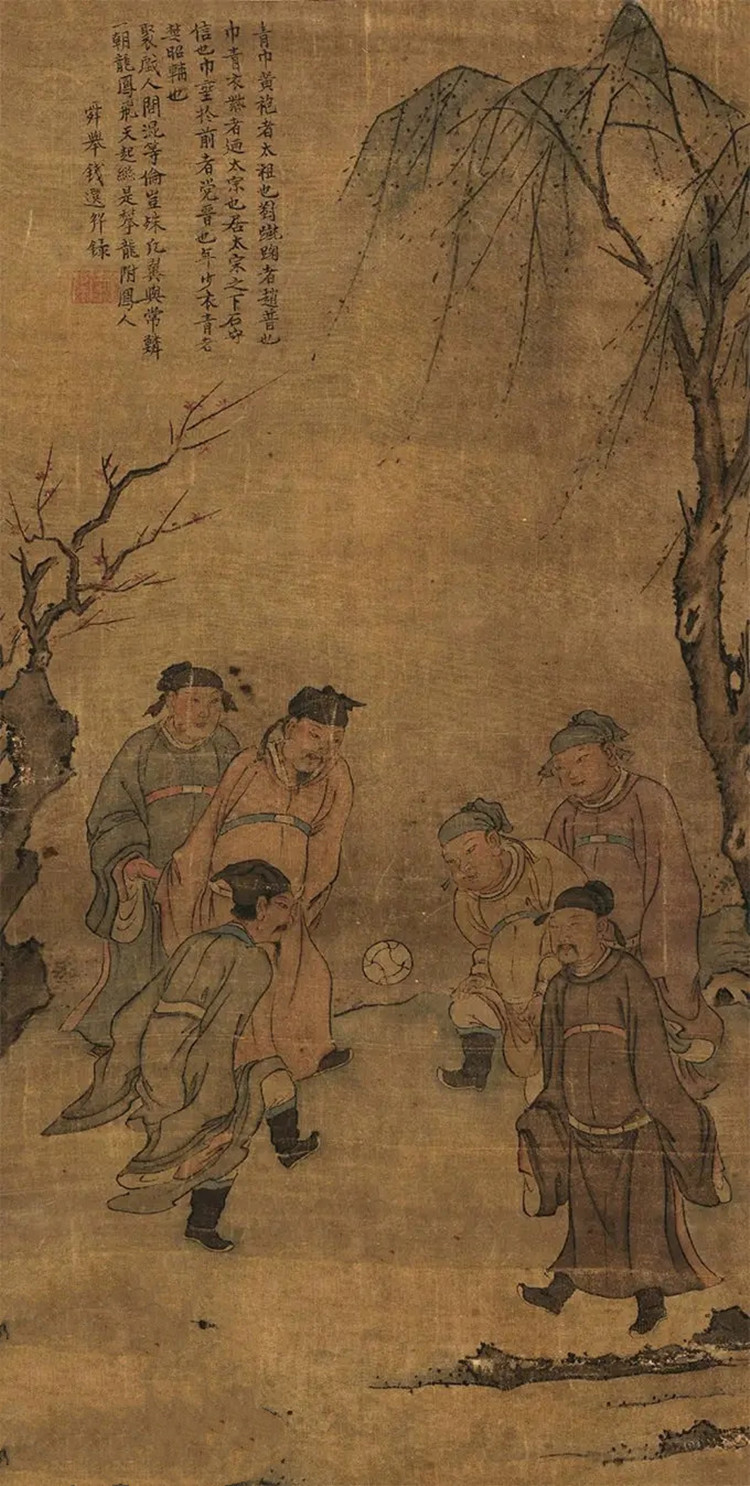 Women in the Song Dynasty fell in love with Cuju, talking about the ...