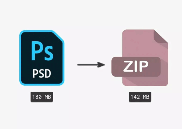 How to compress PSD files to be smaller - iNEWS