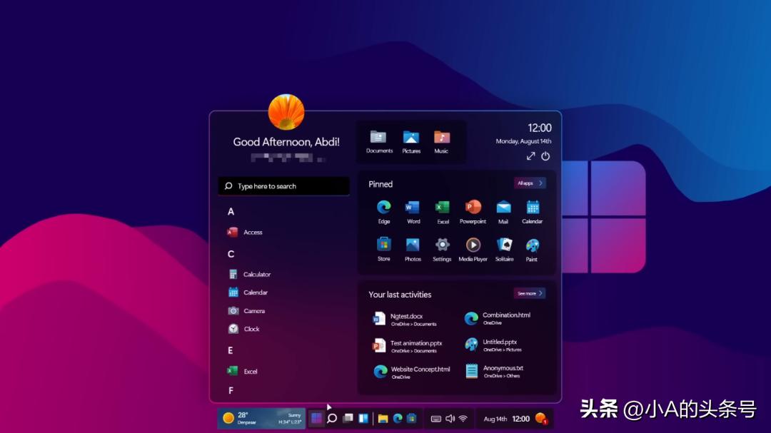 The concept version of Windows 12 is already in the shape of a fruit ...