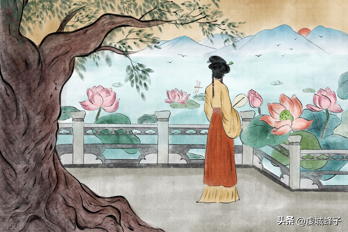 Du Fu wrote a 28-character swearing poem. You often quote the last two ...
